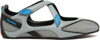 The Attico Femme, Chaussures, Gris, Taille: 41 EU Floor 01 Ballerina Flat