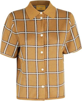 Guest In Residence Femme, Blouses et Chemises, Brun, Taille: 40 FR Picnic Plaid Shirt
