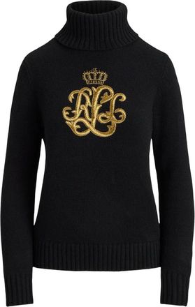 Ralph Lauren Femme, Pulls, Noir, Taille: 40 FR Pull Polo Essentiel