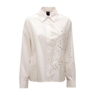 Pinko Centoundici Camicia - - Blouses & Shirts - Damen - Wei&szlig; - M