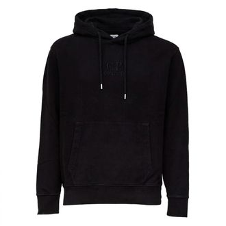 C.P. Company Logo-embroidered Hoodie - - Sweatshirts & Hoodies - Herren - Schwarzk - XL