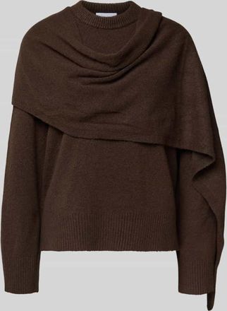 Jake*s Strickpullover mit Schal