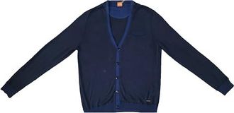 BOSS Aterio Gilet, Bleu (Blau), Large (Taille Fabricant: L) Homme