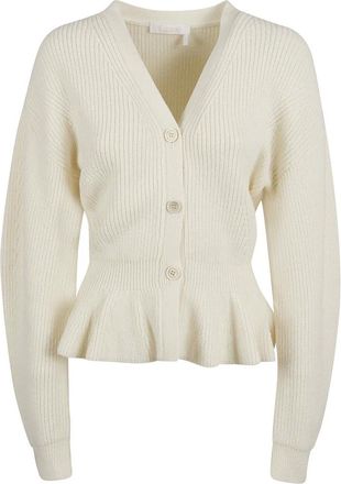 Chlo&eacute; Femme, Pulls, Beige, Taille: 42 FR Collection de Pulls &Eacute;l&eacute;gants