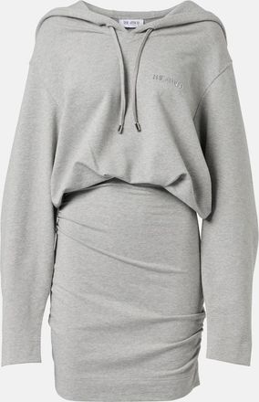 The Attico Minikleid aus einem Baumwollgemisch