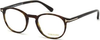 Tom Ford unisex, Accessoires, Brun, Taille: 48 MM Lunettes Authentiques avec Qualit&eacute; Premium