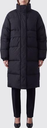 Jil Sander Doudoune longue en polyester matelass&eacute; avec col montant