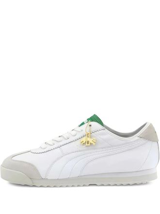 Puma baskets Roma en cuir - Blanc