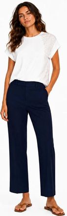 Bomboogie Femme, Pantalons, Bleu, Taille: 36 FR Pwmoon Cropped Pantalons