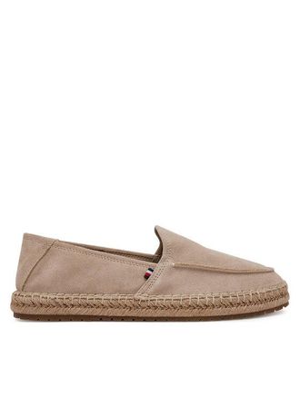 Tommy Hilfiger Espadrilles Hilfiger Flex Espa Suede Loafer FM0FM05392 Beige