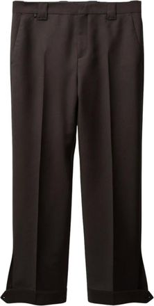 Versace Homme, Pantalons, Brun, Taille: L Wide Pantalons