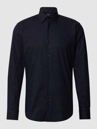 HUGO BOSS Regular Fit Businesshemd mit extra langem Arm