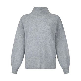 Liu Jo Femme, Pulls, Gris, Taille: 38 FR Pull en Laine et Cachemire