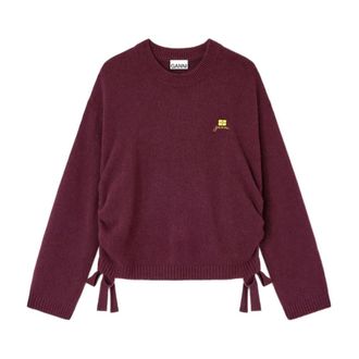 Ganni Ganni Pullover - - Knitwear - Damen - Rot - XS