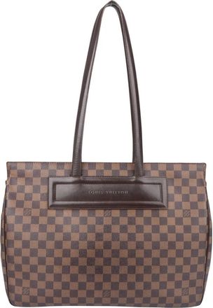 Louis Vuitton Crossbody Bags - Louis Vuitton Damier Ebene Monogram Parioli Should - Gr. unisize - in Braun - f&uuml;r Damen
