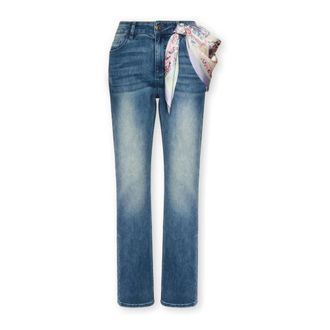 Elena Miro Damen, Jeans, Blau, MGr&ouml;&szlig;e