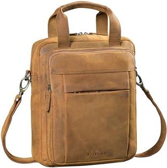 STILORD Eldon Sacoche Homme Cuir V&eacute;ritable - Sac Bandouli&egrave;re Vintage - Petite Sacoche Homme &Eacute;l&eacute;gante - Besace en Cuir pour Travail, Universit&eacute; et Voyage Coule