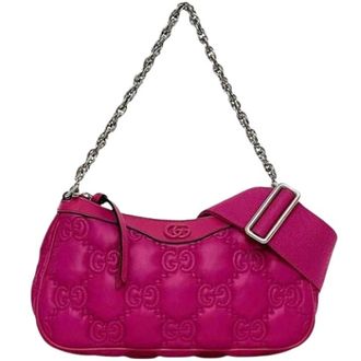 Gucci Sac Bandouli&egrave;re Vintage Pre-owned - Femme - Pre-owned - Rose - Taille: ONE Size