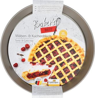 RBV BIRKMANN Birkmann, 886315, Bakers Best, Wähen- / Kuchenblech, Ø 30 cm, Karbonstahl, mit Antihaftbeschichtung