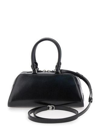 Givenchy Womens Handbag Antigona East West Black Leather Calf Handbags Hand Bags
