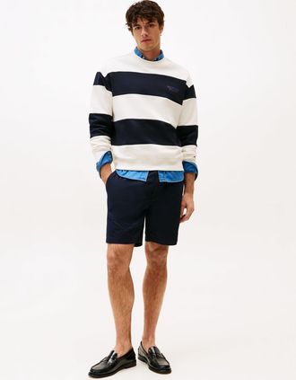 Tommy Hilfiger Herren Mercer 7Nc Po Papertouch Mw0Mw38845 Andere Shorts, Blue (Desert Sky), 34W