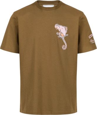 Iceberg Homme, Tops, Vert, Taille: XL T-Chemises