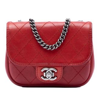 Chanel Pre-owned Vintage Mini Crossbody - - Pre-owned - Damen - Rot - ONE SIZE