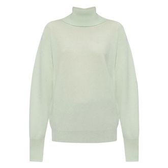 Jil Sander Femme, Pulls, Vert, Taille: 38 FR Pull en maille décontracté
