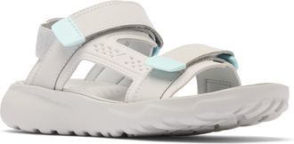 Columbia Damen Peakfreak Roam Sandale, Sport- und Outdoor-Sandalen, Grey Ice/Peach Quarz, 40 EU