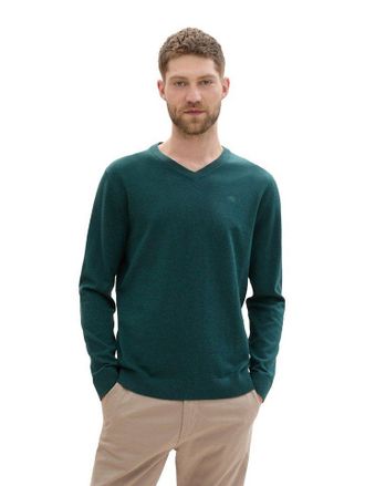 Tom Tailor Sweatshirt Basic V-Neck Knit (1-tlg)