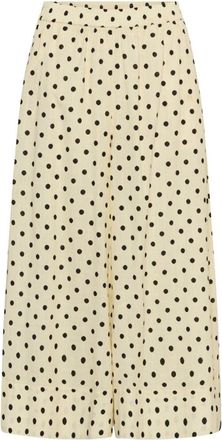 MY ESSENTIAL WARDROBE Femme, Pantalons, Jaune, Taille: 38 FR Wide Pantalons