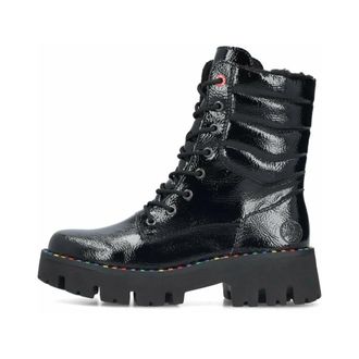 Rieker Schn&uuml;rstiefel - - Shoes - Damen - Schwarzk - 41 EU