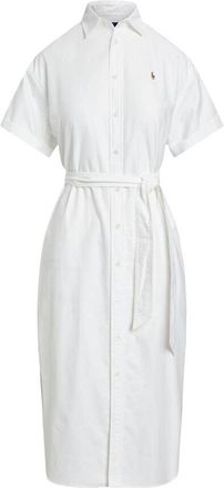 Polo Ralph Lauren Damen Hemdblusenkleid Kurzarm