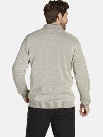 Jan Vanderstorm Strickpullover BENJAS mit schickem Troyerkragen