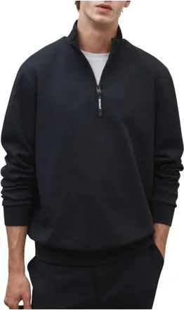 Ecoalf Ecoalf, Homme, Sweatshirts et sweats &agrave; capuche, Noir, Taille: M Terel SweaT-shirt