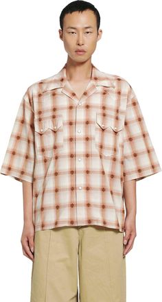 KAPITAL Thunderbird Shadow Check Western Shirt