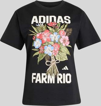 adidas Regular Fit T-Shirt aus reiner Baumwolle