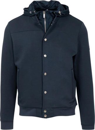 H&egrave;SKIMO Homme, Vestes, Bleu, Taille: M Bomber Jacket