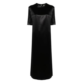 Loulou Studio Robe Longue - Femme - Robes - Noir - Taille: 36 FR