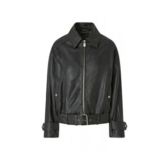 Pinko Pinko, Femme, Vestes, Noir, Taille: 38 FR Guanciale Jacket