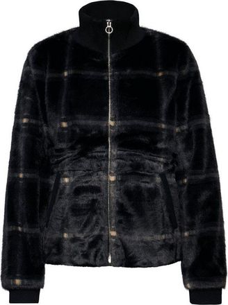 Street One Fellimitatjacke Check Fake Fur Jkt
