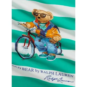 Polo Ralph Lauren Foulard carr&eacute; imprim&eacute; en coton