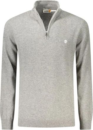 Timberland Grauer Woll Herren Pullover - - Knitwear - Herren - Grau - L
