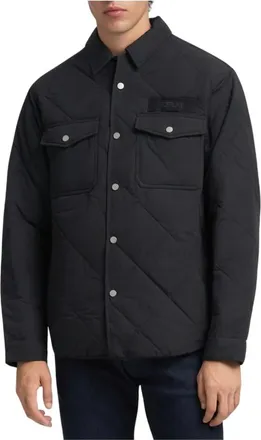 Replay Homme, Vestes, Noir, Taille: L Veste Froissée Coupe Standard