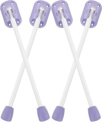 Artibetter Klappbare Metall Schreibtischbeine 26cm Robuste Klappbare Couchtischbeine f&uuml;r Camping und Laptop Tisch Platzsparende M&ouml;belbeine mit Hoher Tragf&auml;higkei