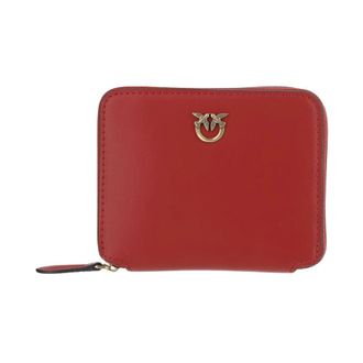 Pinko Pinko - Taylor Wallet - Femme - Accessoires - Rouge - Taille: ONE Size