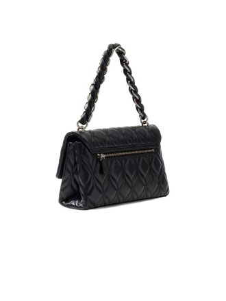 Guess Womens Crossbody Bag Black Polyurethane - Crossbody-Bags