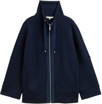 Tom Tailor Sweatjacke Strick & Sweatshirts Boxy Fit Scuba Sweatjacke