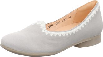 Think Think Damen GUAD2 nachhaltige Wechselfußbett Ballerinas, Stahl 2000, 39.5 EU