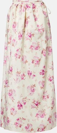 Magda Butrym Midirock aus Seide